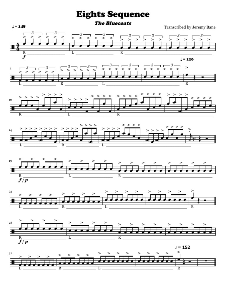 Quads Eights Sequence | PDF