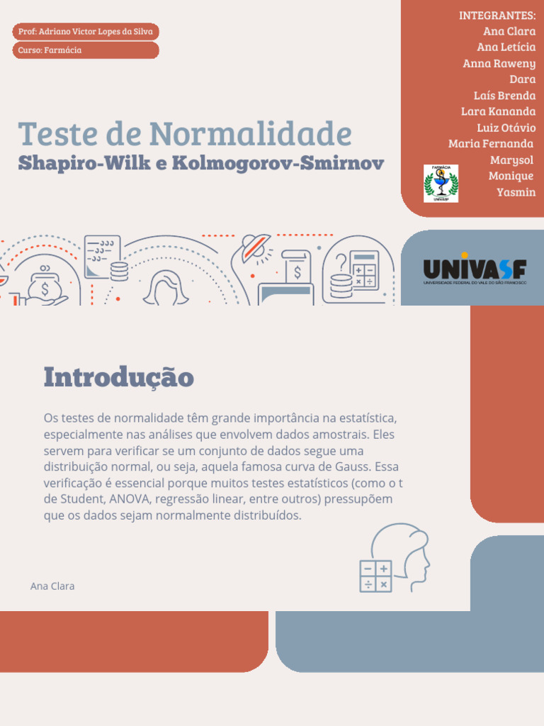 Importância do Teste de Normalidade | PDF | Distribuição normal ...