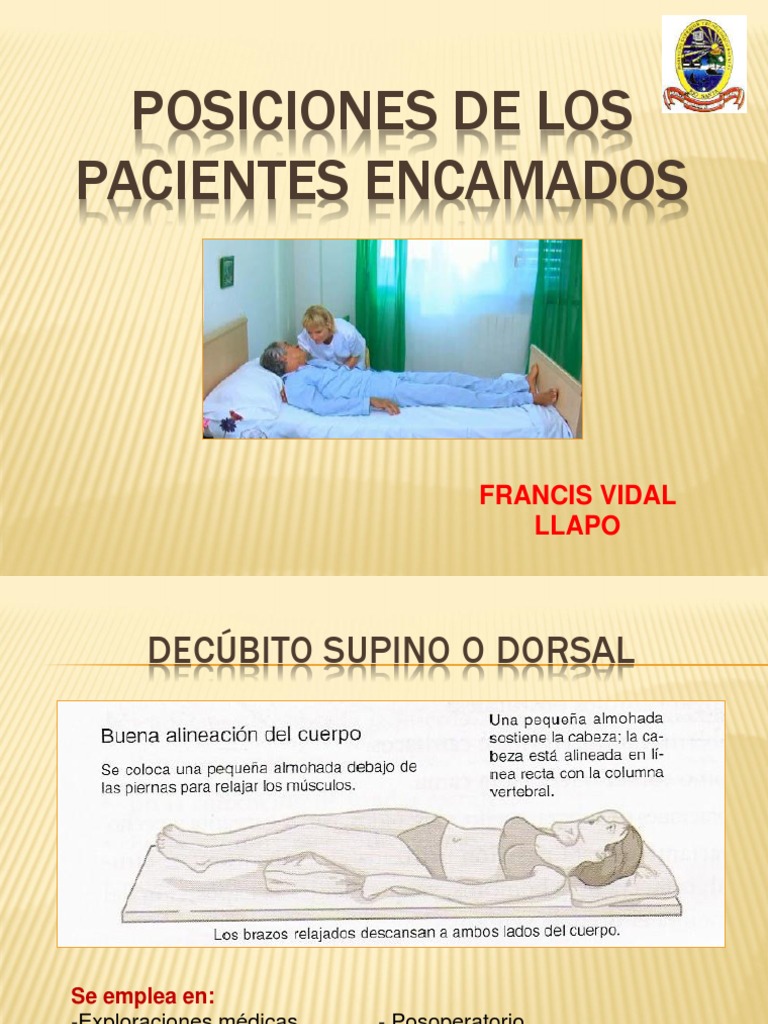 Posiciones de Los Pacientes Encamados | Rodilla | Anatomía humana
