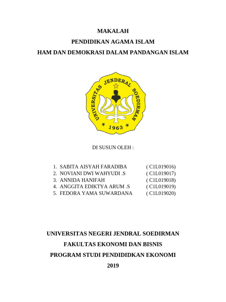 HAM dan Demokrasi dalam Pandangan Islam | PDF