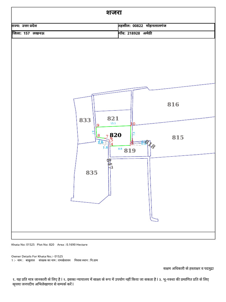 Plot No 820 | PDF