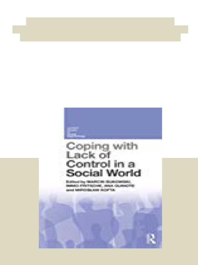 (Ebook) Coping with Lack of Control in a Social World by Marcin ...