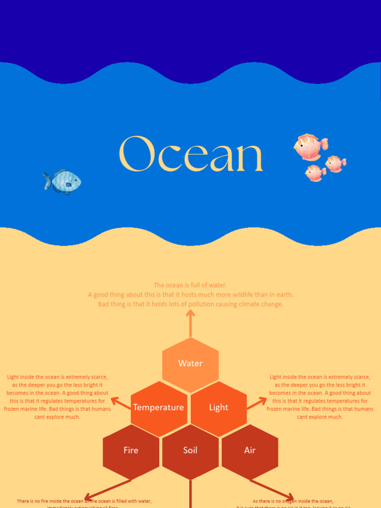 Ocean Ecosystem: Light, Water, and Life | PDF