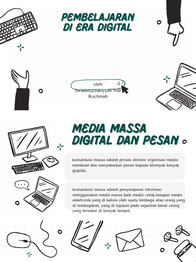 Presentasi Era Digital Canva | PDF