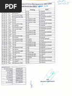Ct Scan Duty List 5-2025 | PDF