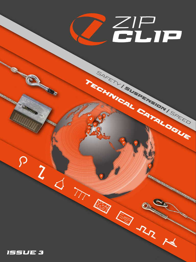 Zip-Clip Suspension Systems Guide | PDF | Wire | Pipe (Fluid Conveyance)