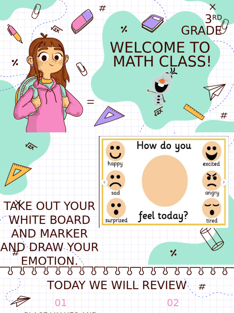 G3 Math Week7 L1 Review Materials Final | PDF | Planets | Saturn