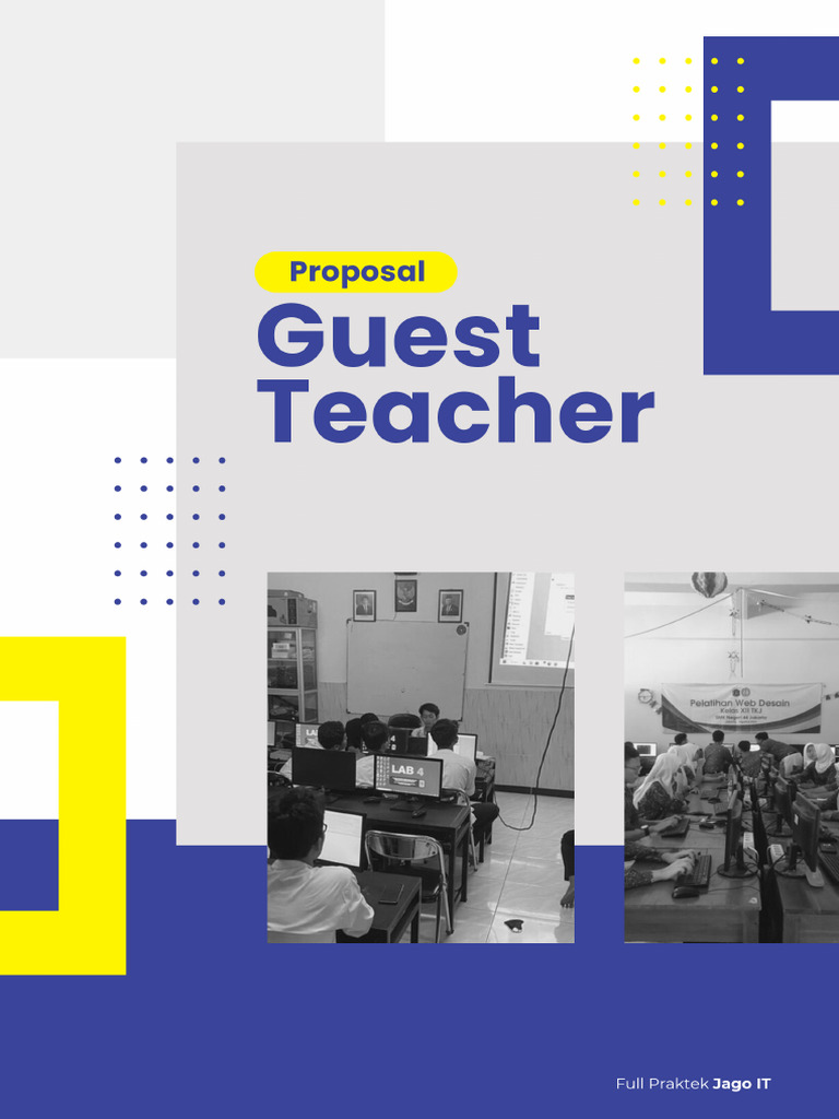 Proposal Guest Teacher 2025 | PDF