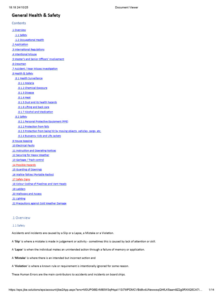 Genral Health & Safety | PDF | Personal Protective Equipment | Asbestos
