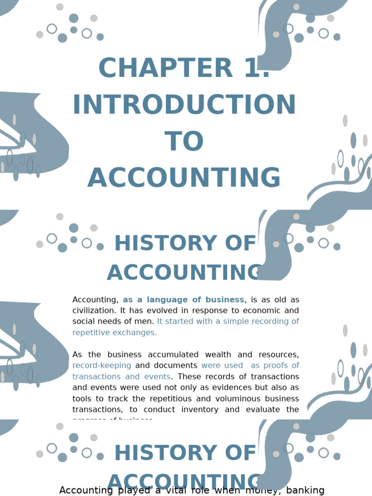 History of Accounting Evolution | PDF | International Financial ...