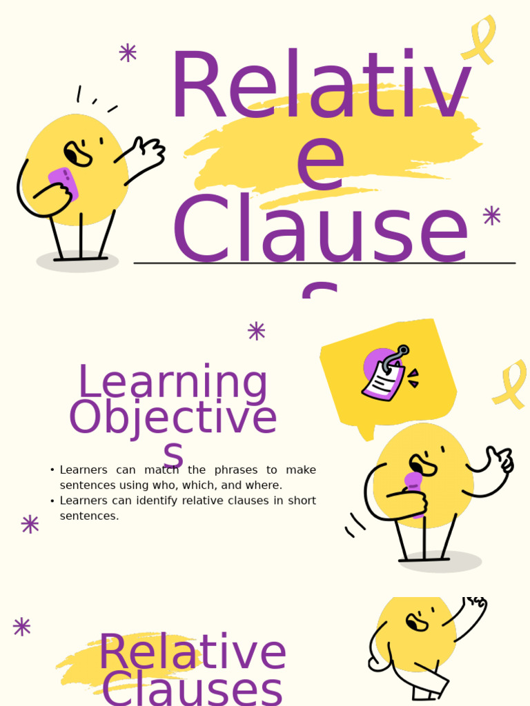 Understanding Relative Clauses | PDF