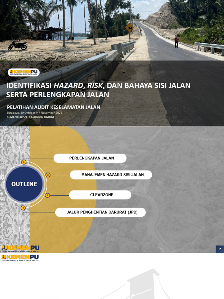 Identifikasi Bahaya dan Rambu Lalu Lintas | PDF