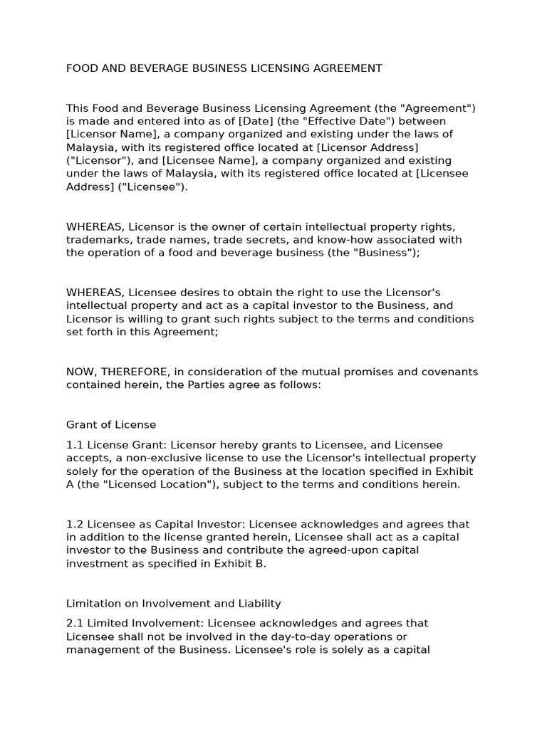 EXP - Licensing Agreement | PDF | License | Indemnity