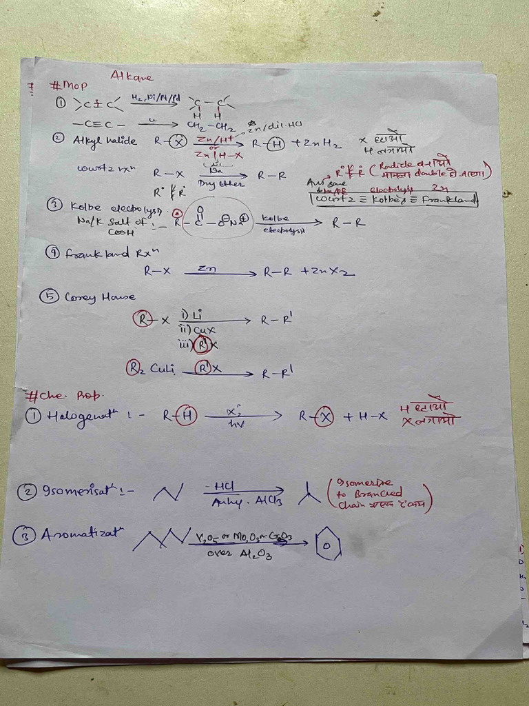 Alkane Alkene & Alkyne | PDF