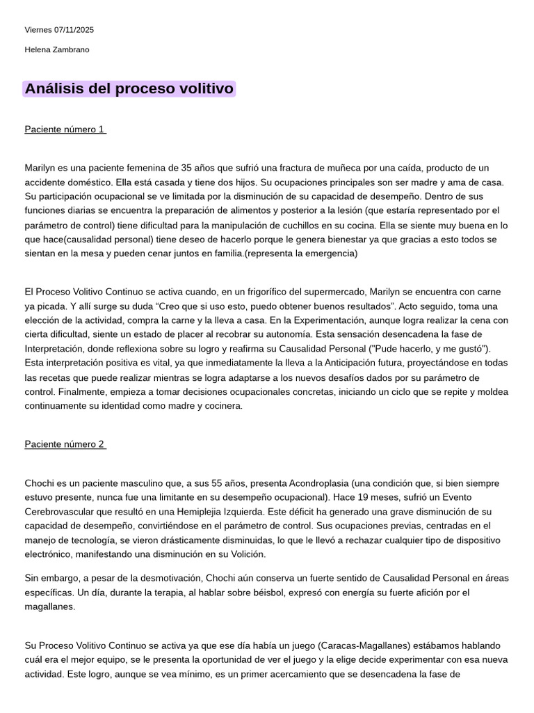 Análisis del proceso volitivo.pdf | PDF
