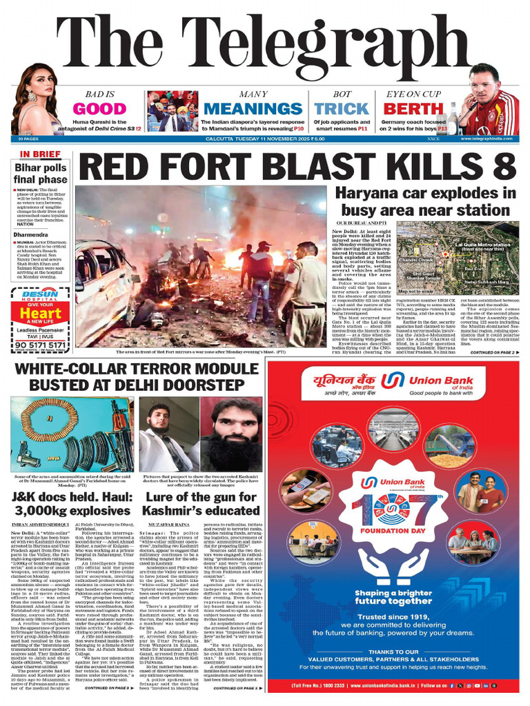 The Telegraph 14 11 2025 | PDF