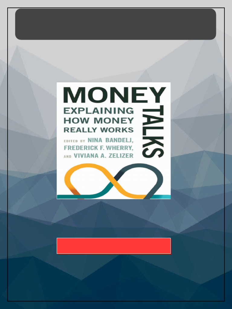 Money Talks Explaining How Money Really Works Editorial Imagen full ...