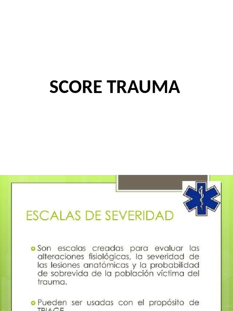 Trauma y Parkland | PDF | Reanimación cardiopulmonar | Enfermedades y ...