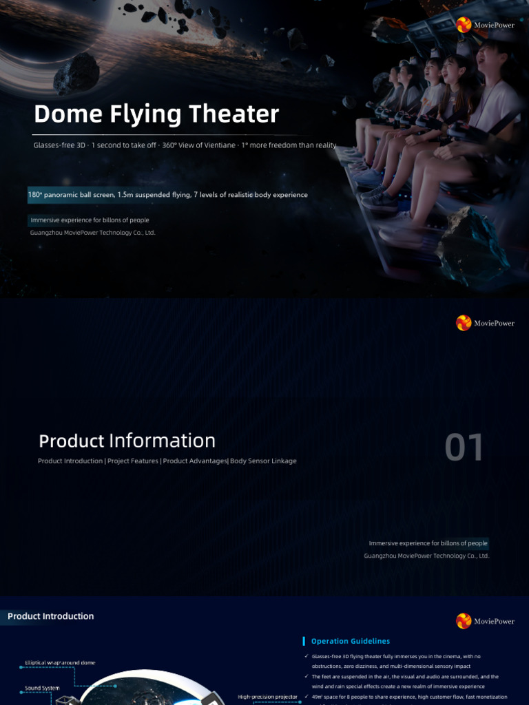 《Dome Flying Theater 》Product Introduction | PDF | Outer Space ...