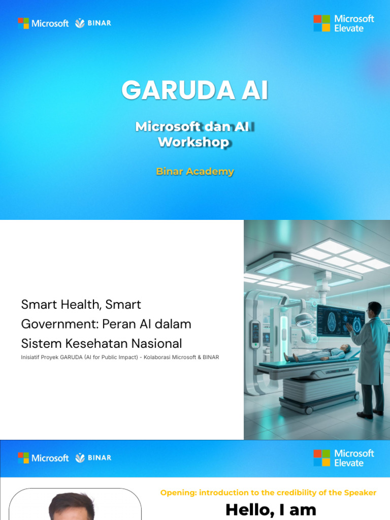 AI untuk Transformasi Kesehatan Nasional | PDF