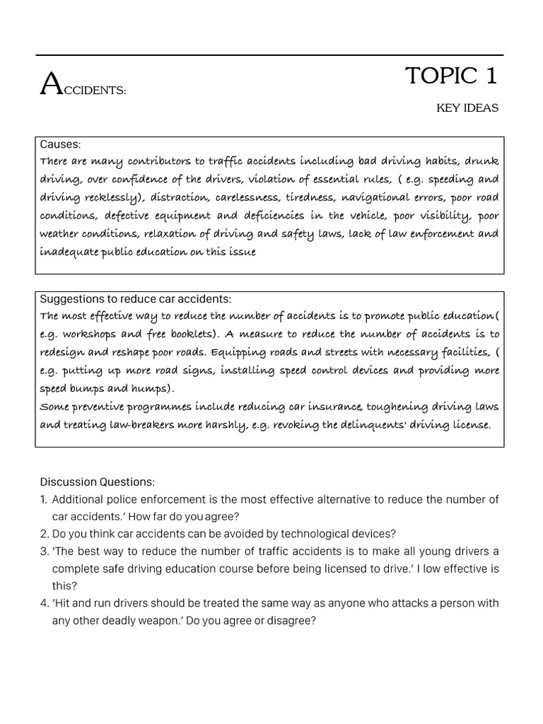 Topic For Speaking and Writing Book | PDF