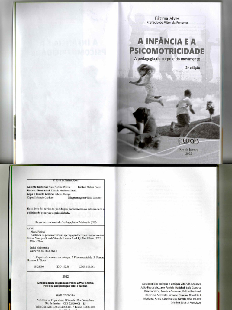 A Infância e A Psicomotricidade - Fátima Alves | PDF