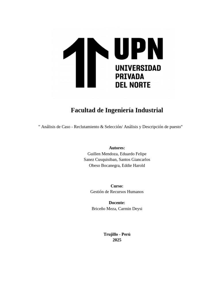 Supervisor de Compras: Perfil y Reclutamiento | PDF | Logística | Business
