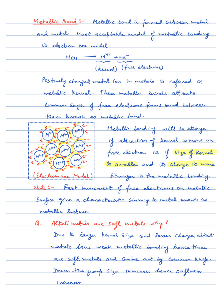 Chemical Bonding XI | PDF | Intermolecular Force | Chemical Bond