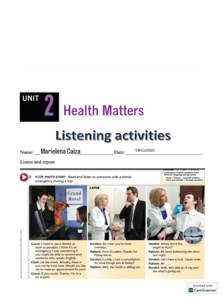 Listening b1 Unit | PDF