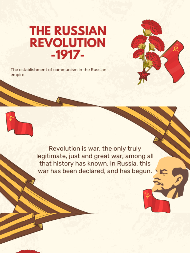 RUSSIAN REVOLUTION (III TERM) | PDF | Russian Revolution | Vladimir Lenin
