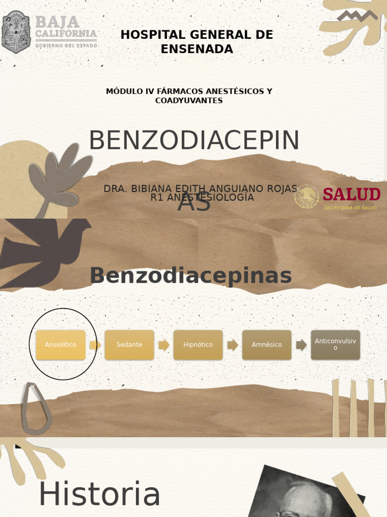 Benzodi Ace Pin As | PDF | Benzodiazepinas | Farmacocinética