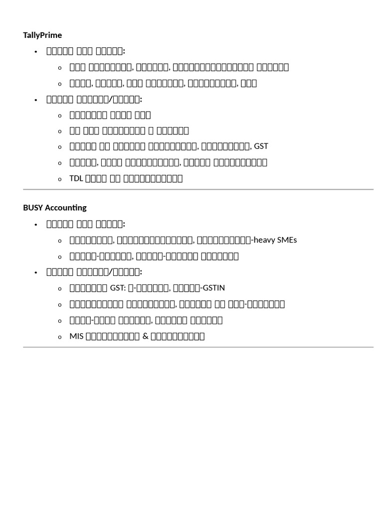 Tallyprime, Bussy, Marg | PDF