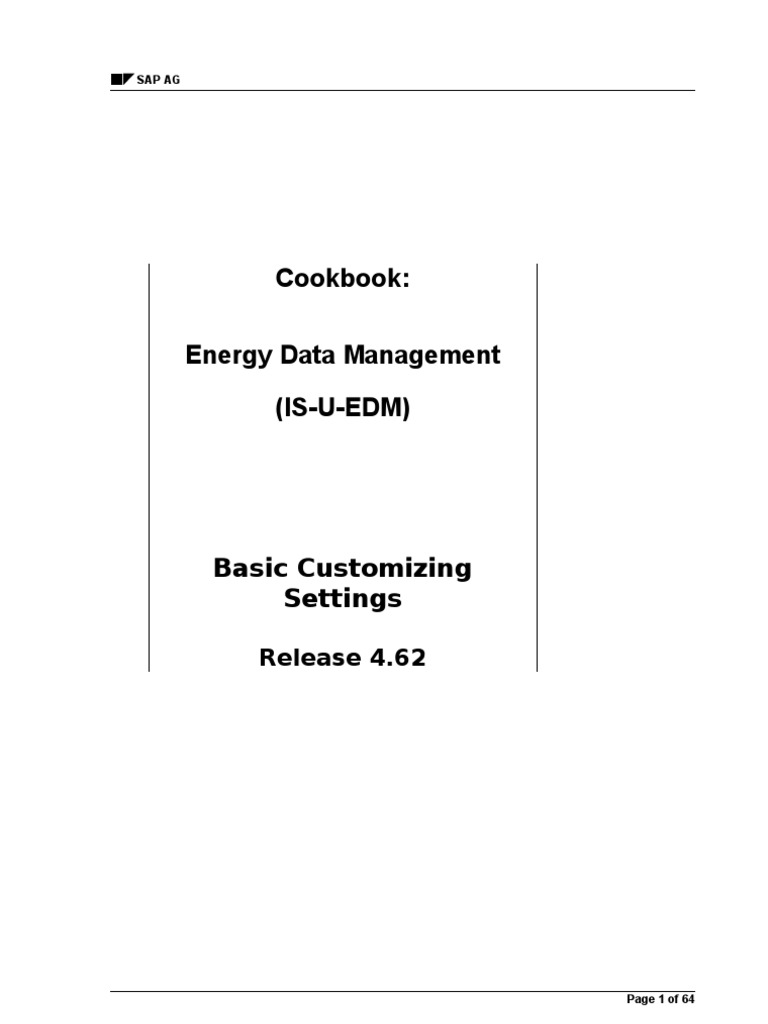 Edm Cookbook Basic Customizing Settings Pdf Formula Computing 7242