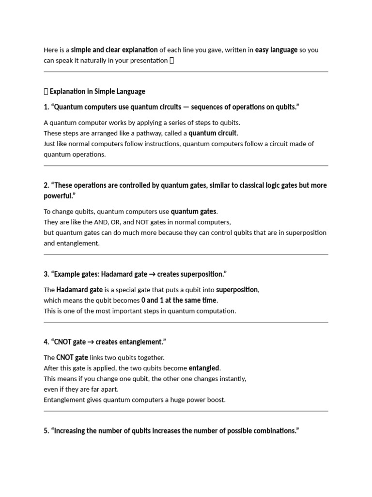 Here Is A Simple and Clear Explanation of Each Line You Gave | PDF ...