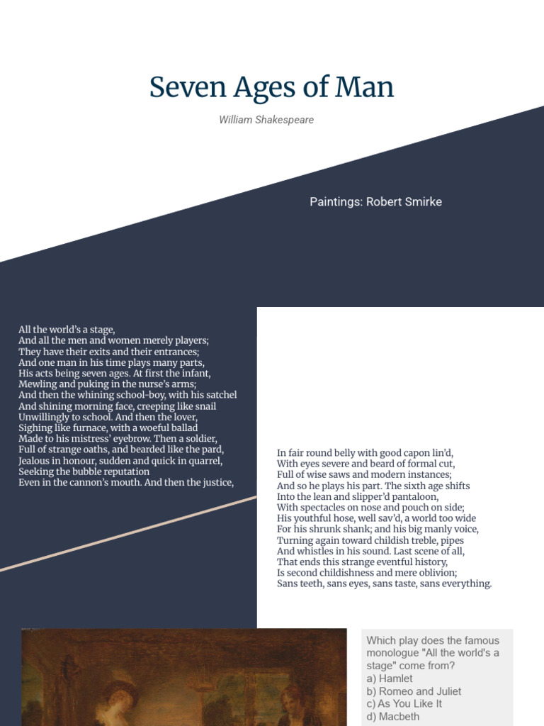 Seven Ages | PDF | Metaphor