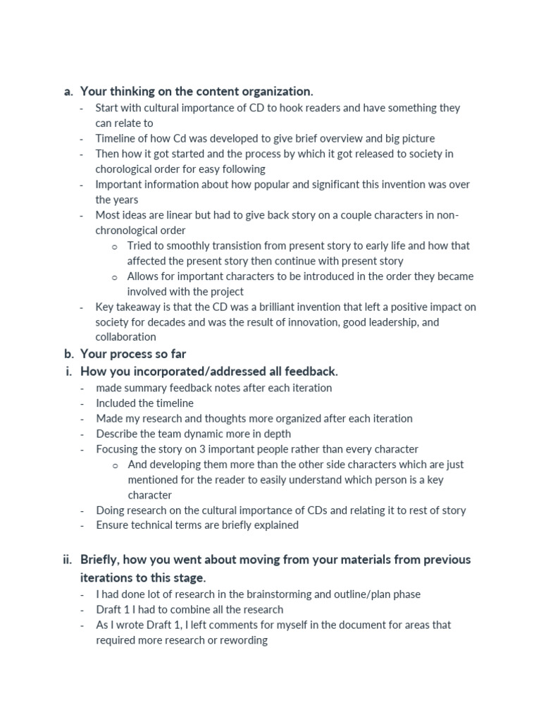 Part 2 of Draft 2 Assignment | PDF | Brainstorming | Human Communication