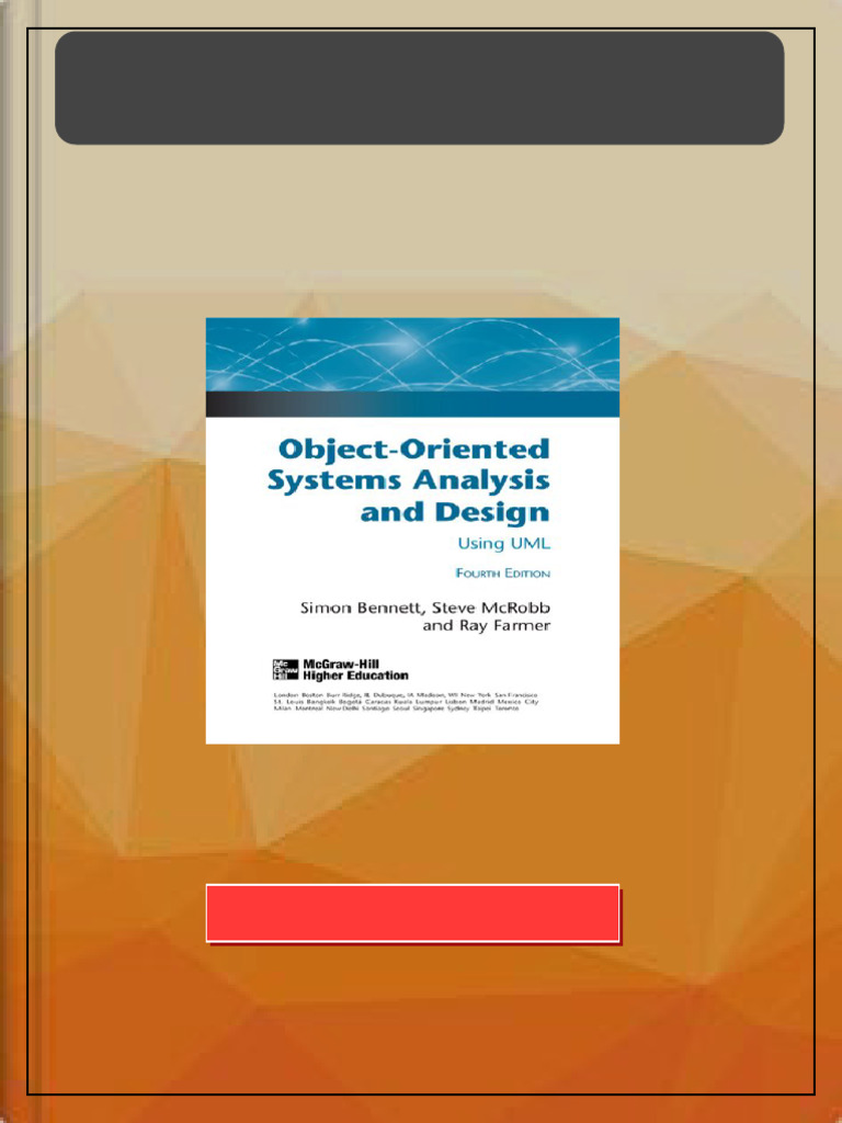 Object Oriented Systems Analysis and Design Using UML 4th Edition Simon Bennett online pdf | PDF ...