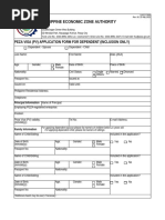 PEZA Visa Application Form Guide | PDF | Travel Visa | Affidavit