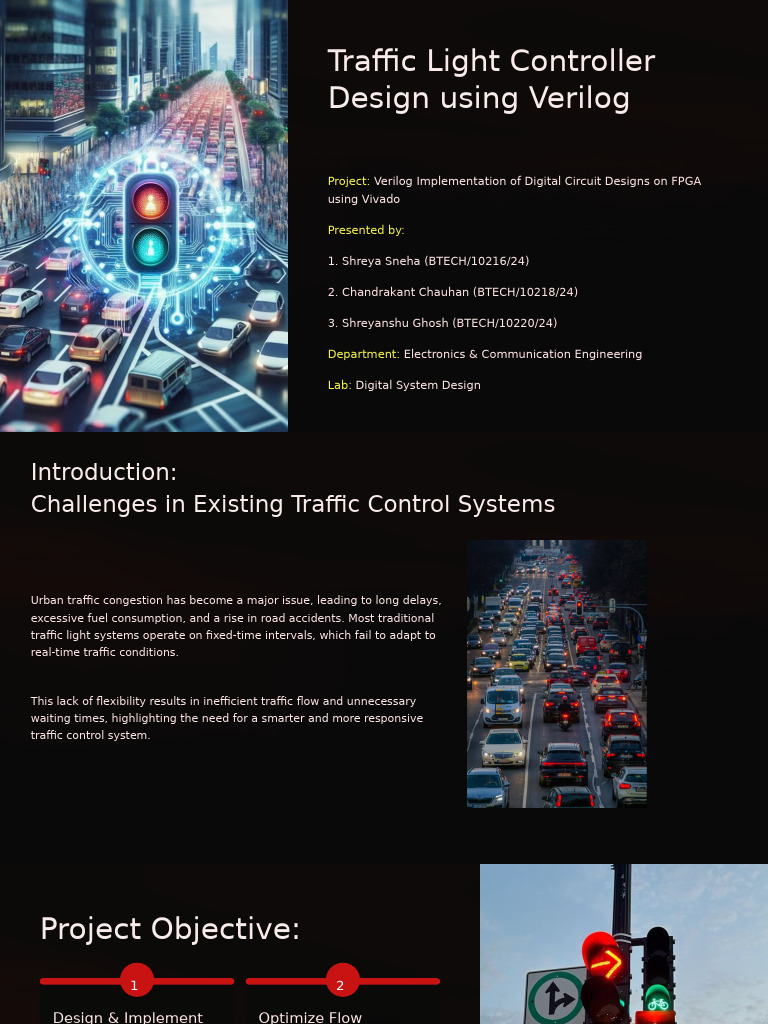 Traffic Light Controller Design Using Verilog | PDF | Field Programmable Gate Array | Hardware ...