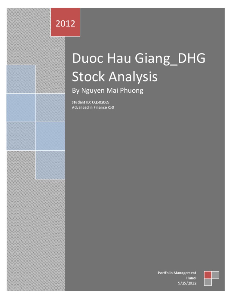 DHG | PDF | Pharmaceutical Drug | Revenue