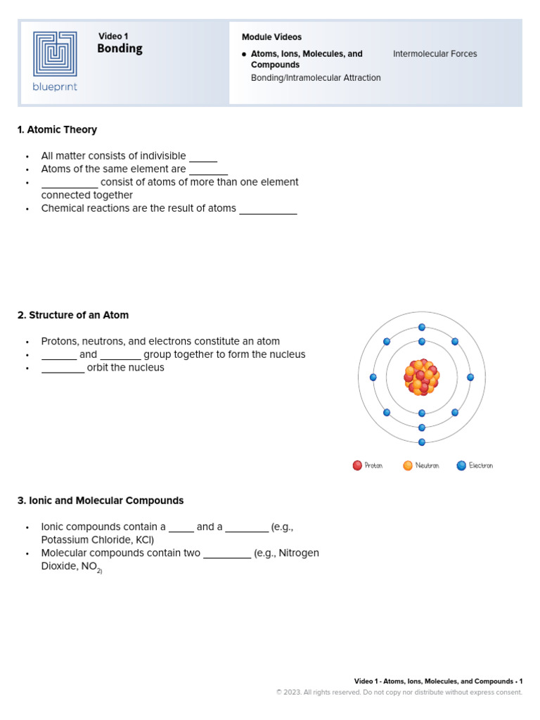 Bonding | PDF | Chemical Bond | Intermolecular Force