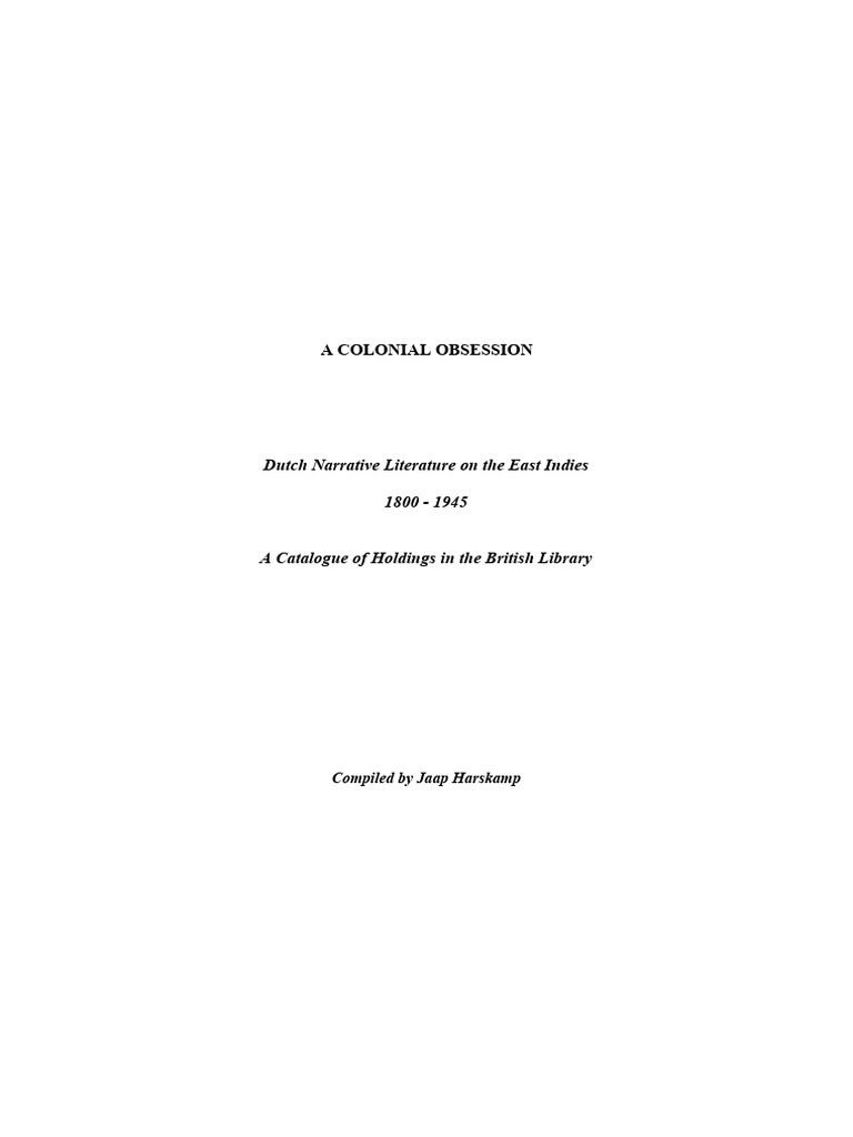 Dut Bib Colonial | PDF