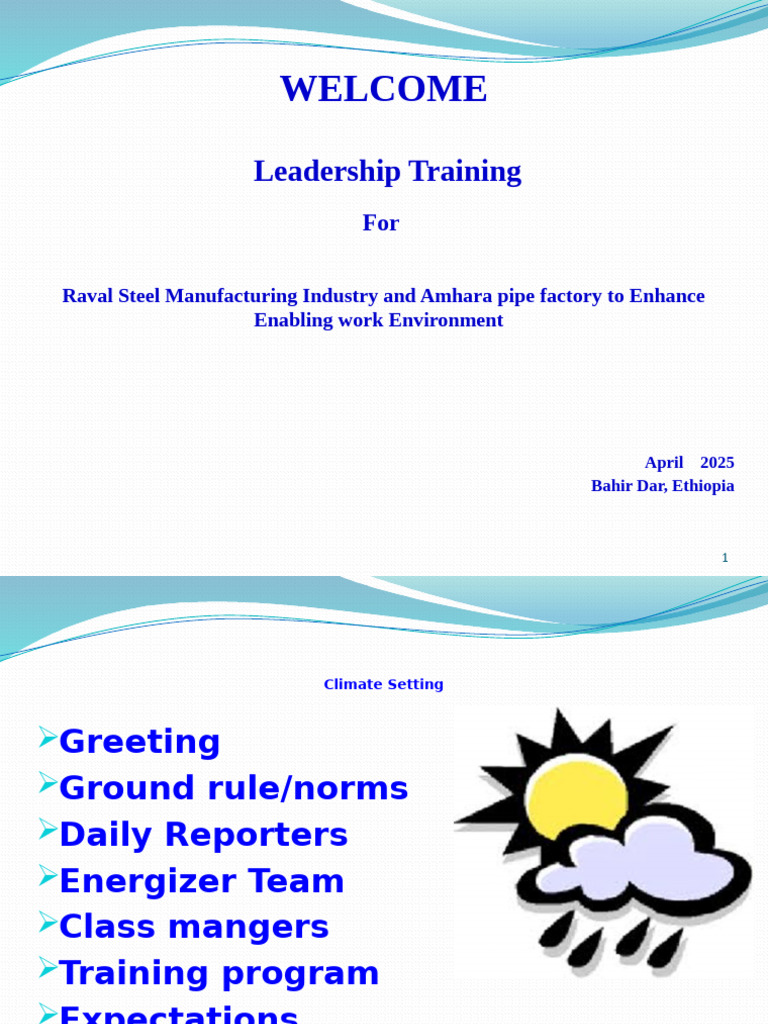 Leadership Training | PDF | Leadership | Performance Appraisal