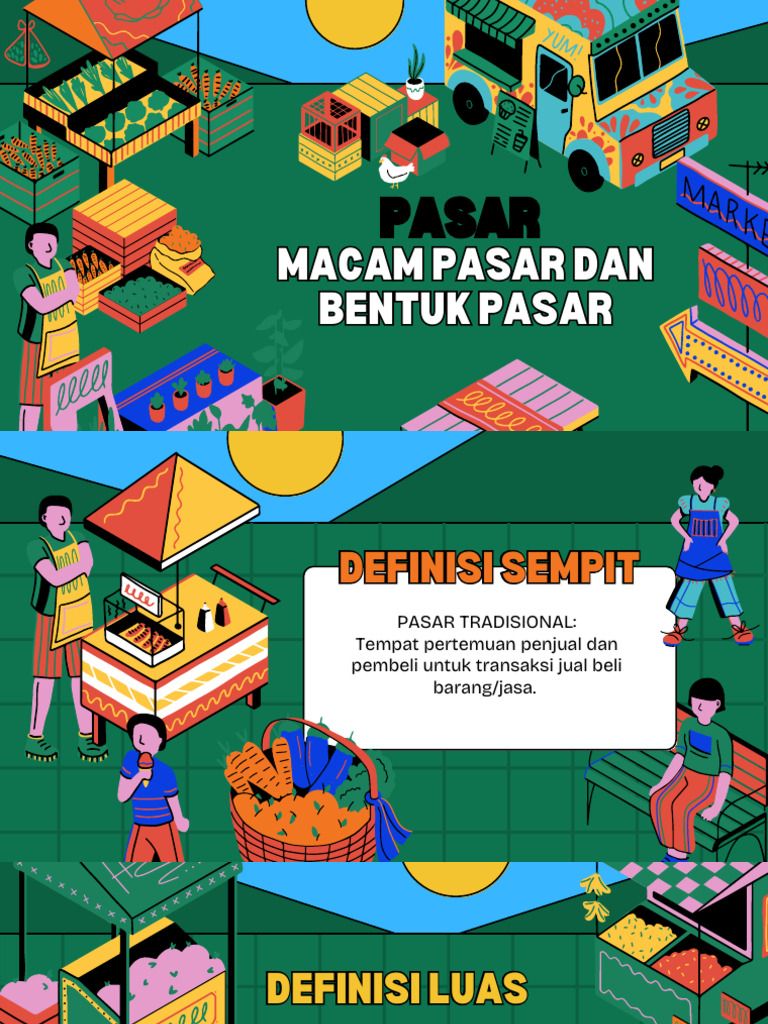 Pasar, Macam Dan Bentuk | PDF