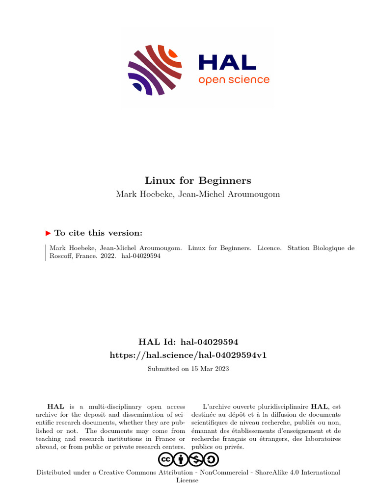 Linux-for-beginners-complete | PDF | Operating System | Process (Computing)