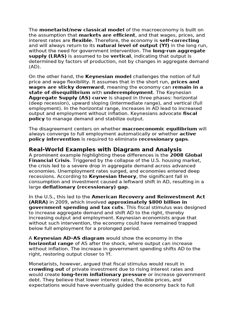 3.2 Sample Answer | PDF | Fiscal Policy | Keynesian Economics