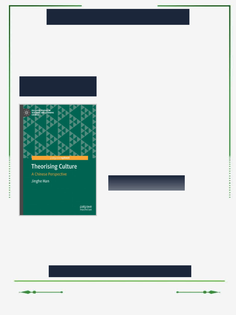 Theorising Culture: A Chinese Perspective Jinghe Han | PDF | Concept ...