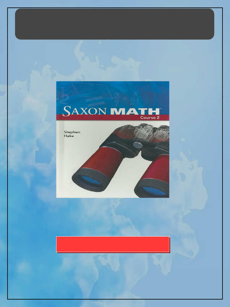 1093Saxon Math Course 2 Student Edition Stephen Hake online reading ...