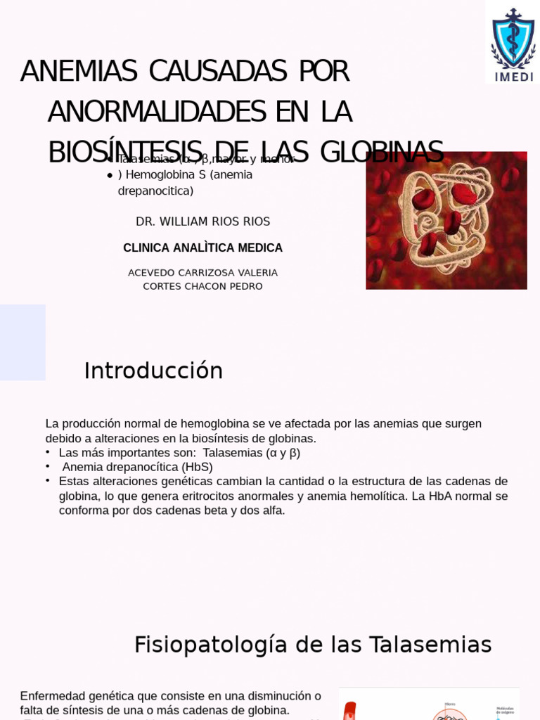 ANEMIAS MONOGRAFIAS | PDF | Sangre | Hematología