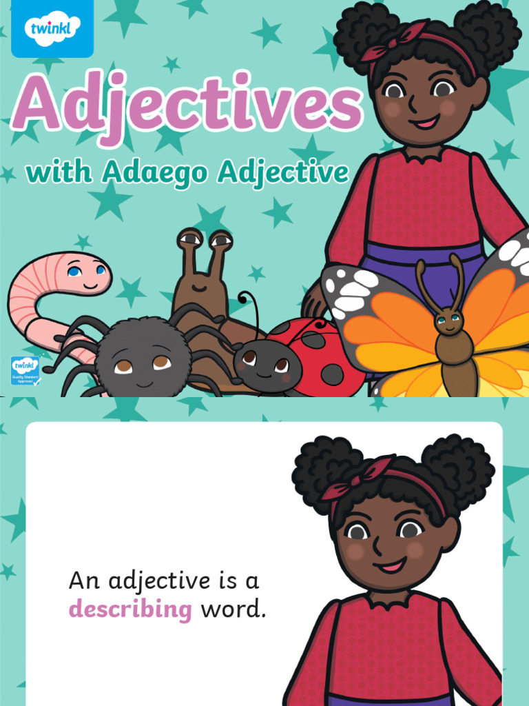 Adjective Usage in Descriptive Sentences | PDF